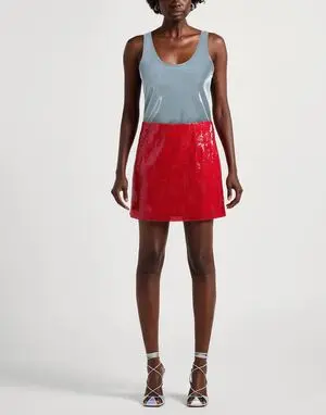 ALYSI Sleeveless Metallic Top