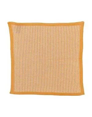 Canali Scarf Mustard Cotton - Yellow