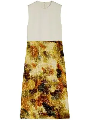 JIL SANDER Jacquard Midi Dress