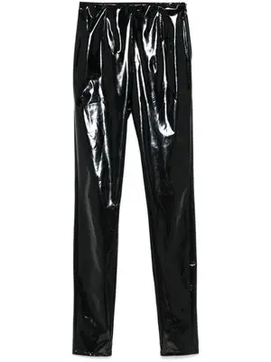 Patrizia Pepe Vinyl Leggings