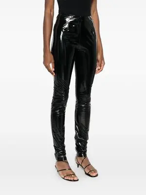 Patrizia Pepe Vinyl Leggings