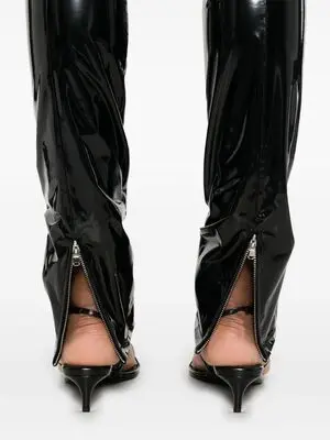 Patrizia Pepe Vinyl Leggings