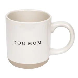 SWEET WATER DECOR Stoneware Quote Coffee Mug - Dog Mom