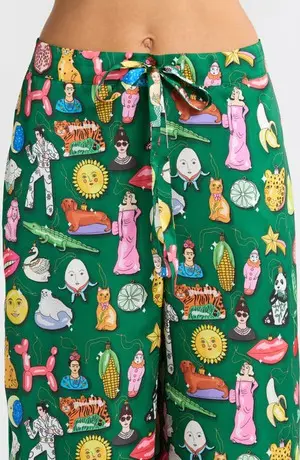 KAREN MABON Christmas Baubles Satin Pajamas