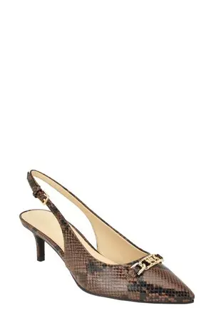 Tommy Hilfiger Tienna Slingback Pumps - Brown