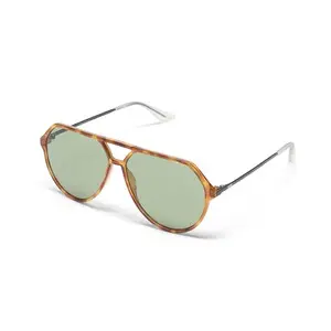 PUMA Nostalgia Lifestyle Sunglasses - Havana Black Green