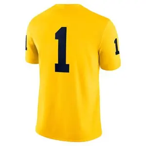 JORDAN BRAND Michigan Wolverines #1 Alternate Game Jersey