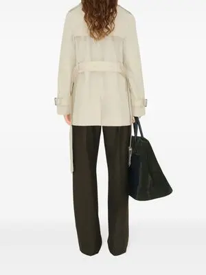 Burberry Double-breasted Trench Coat - Neutrals