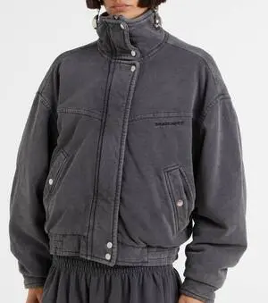 MARANT ETOILE Marant Étoile Yanissa Cotton Jersey Jacket