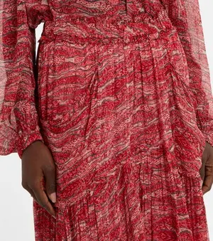MARANT ETOILE Veronique Chiffon Maxi Skirt