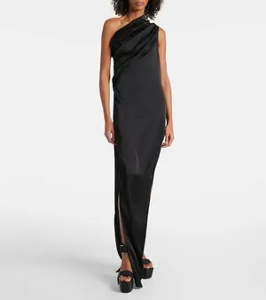 Rick Owens Athena One-shoulder Maxi Dress