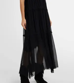 MARANT ETOILE Alita Chiffon Midi Dress