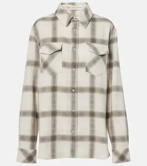 GOD'S TRUE CASHMERE Moon Plaid Shirt - Multicoloured