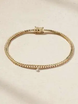 PERSEE 18-karat Diamond Tennis Bracelet