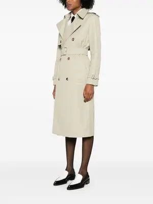 Burberry Double-breasted Trench Coat - Neutrals