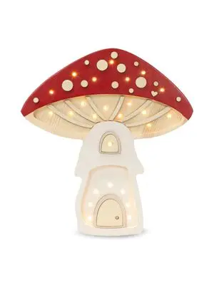 LITTLE LIGHTS Mushroom House Lamp - Red
