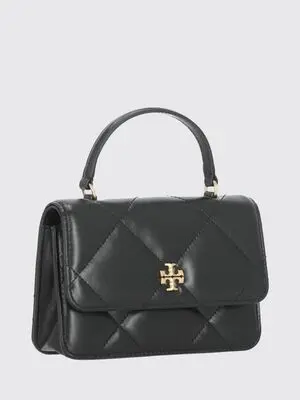 Tory Burch Quilted Flap Mini Bag - Black
