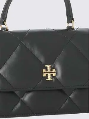 Tory Burch Quilted Flap Mini Bag - Black