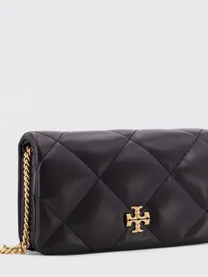 Tory Burch Quilted Leather Mini Bag - Black