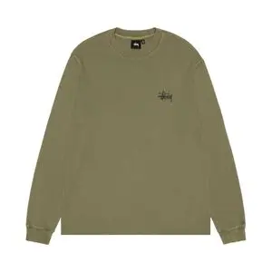 StüSsy Basic Stock Long-Sleeve Thermal 'Olive - Green | Editorialist