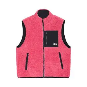 StÜssy Sherpa Reversible Vest - Multicolor