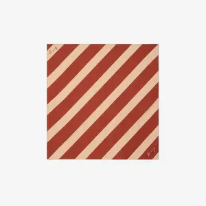 Burberry Striped Cotton Scarf