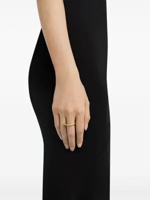 COURREGES Sculpted Band Ring - Gold