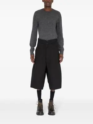 MAISON MARGIELA Raw-edge Drop-crotch Shorts