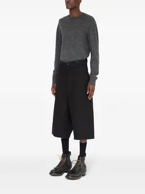 MAISON MARGIELA Raw-edge Drop-crotch Shorts