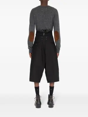 MAISON MARGIELA Raw-edge Drop-crotch Shorts