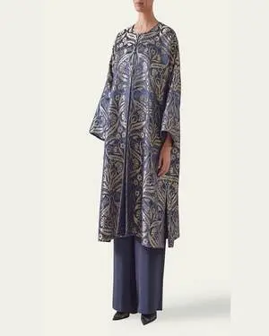 Eskandar Round-neck Reversible Jacket