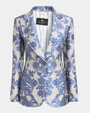 Etro Floral Blazers for Women