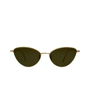 Khaite X Oliver Peoples 1998c Sunglass - Gold/vibrant Green