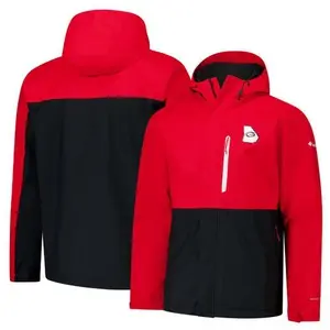 Columbia Georgia Bulldogs Field Bound Omni-tech™ Full-zip Jacket - Red