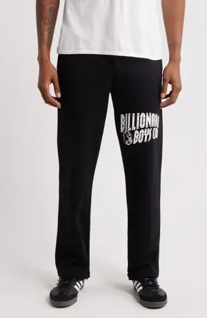 BILLIONAIRE BOYS CLUB Arch Logo Graphic Sweatpants