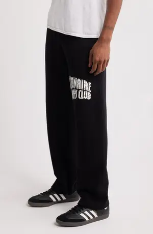 BILLIONAIRE BOYS CLUB Arch Logo Graphic Sweatpants