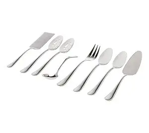 GODINGER Hostess Serving Set 18/0 Stainless Steel 8-piece Set - Silver