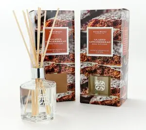 HOMEWORX BY SLATKIN + CO. S/2 Glazed Ggrbrd Reed Diffusers