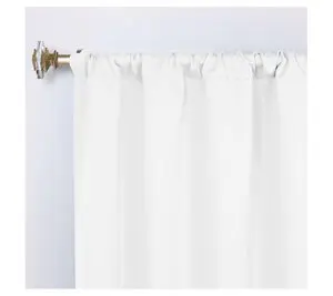 SUPERIOR Solid Room Darkening Curtains Set, 36x 84