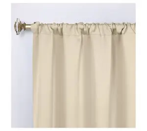 SUPERIOR Solid Room Darkening Curtains Set, 36 72