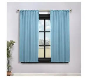 SUPERIOR Solid Room Darkening Curtains Set, 36x 63 - One-color