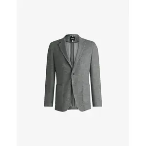 BOSS Regular-fit Single-breasted Woven Blazer