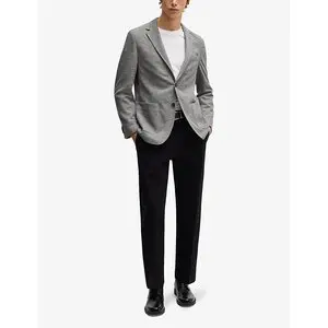 BOSS Regular-fit Single-breasted Woven Blazer
