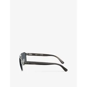 Ray-ban Square-frame Metal Sunglasses