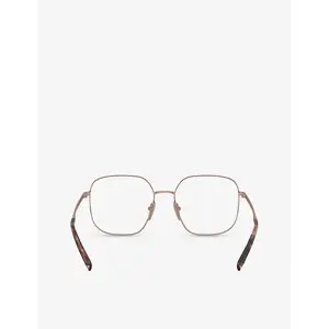 Prada Pra59v Square-frame Steel Sunglasses