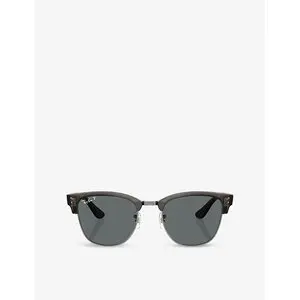 Ray-ban Clubmaster Reverse Square-frame Sunglasses