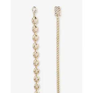 Sandro Embellished Chain Belt