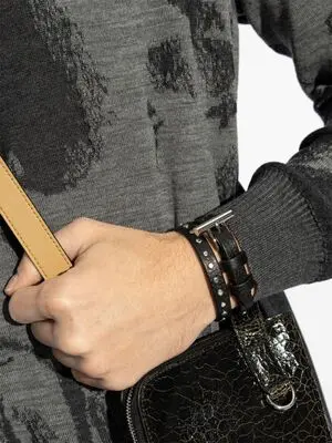 Alexander McQueen Leather Bracelet