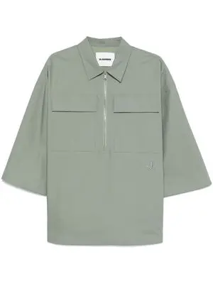 Jil Sander Zip Up Shirts For Women