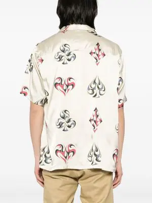 PEACE AND AFTER X Tetsuya Nakamura Playing Cards Shirt